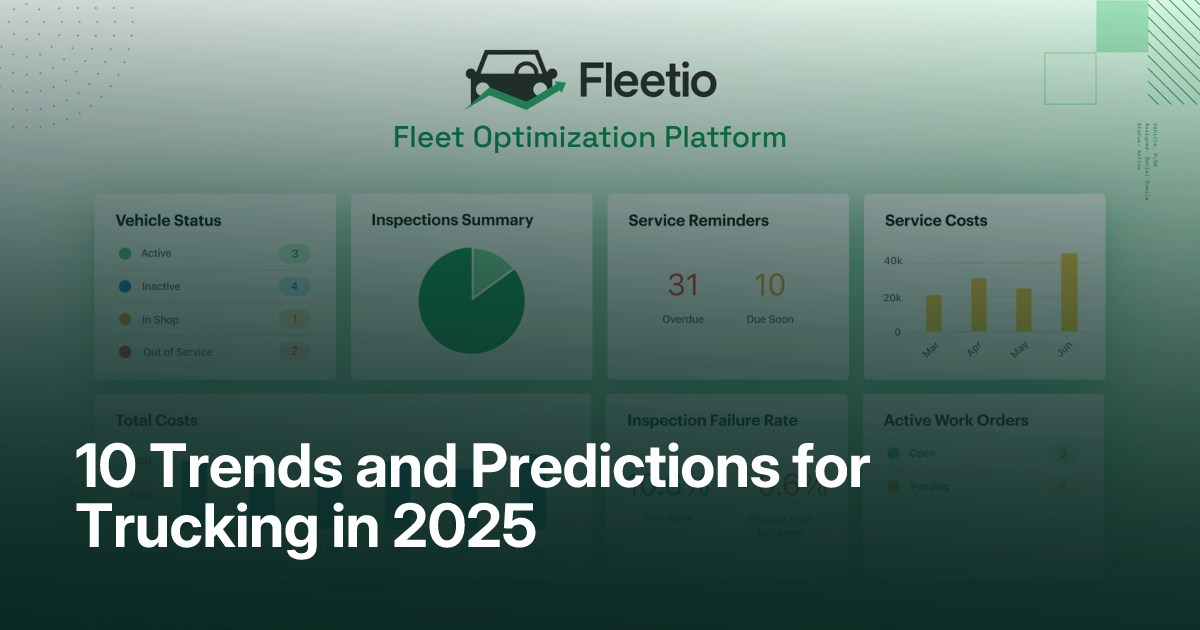 2025 Trucking Industry Forecast: What to Expect
