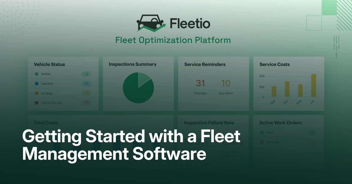 Getting Started with a Fleet Management Software | Blog