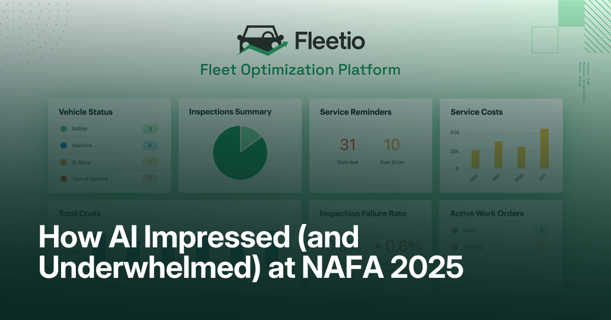 Artificial Intelligence and Fleets: Takeaways from NAFA 2025