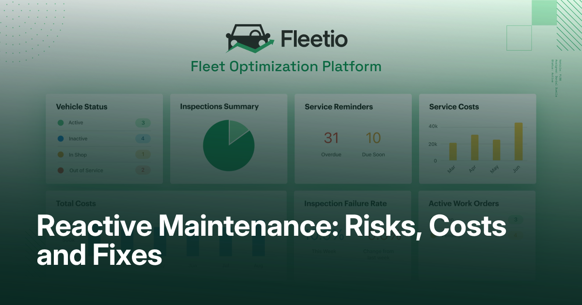 Reactive Maintenance: Risks, Costs and Fixes